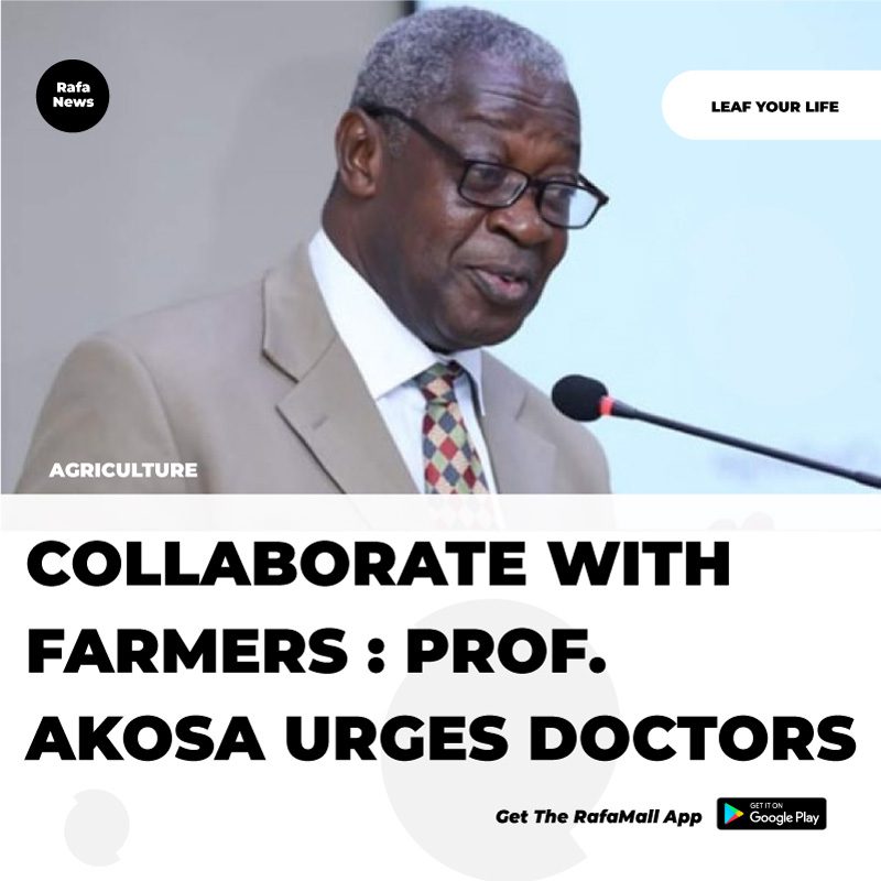 Collaborate with Farmers: Prof. Akosa urges Doctors - Rafamall