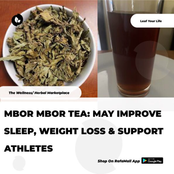 MBOR MBOR TEA: May improve sleep, weight loss & support Athletes - Rafamall