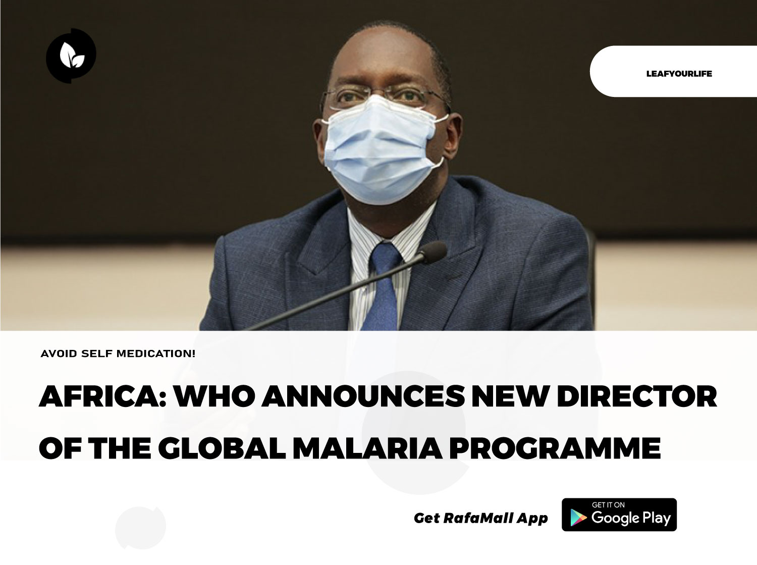 Africa: WHO Announces New Director of the Global Malaria Programme ...