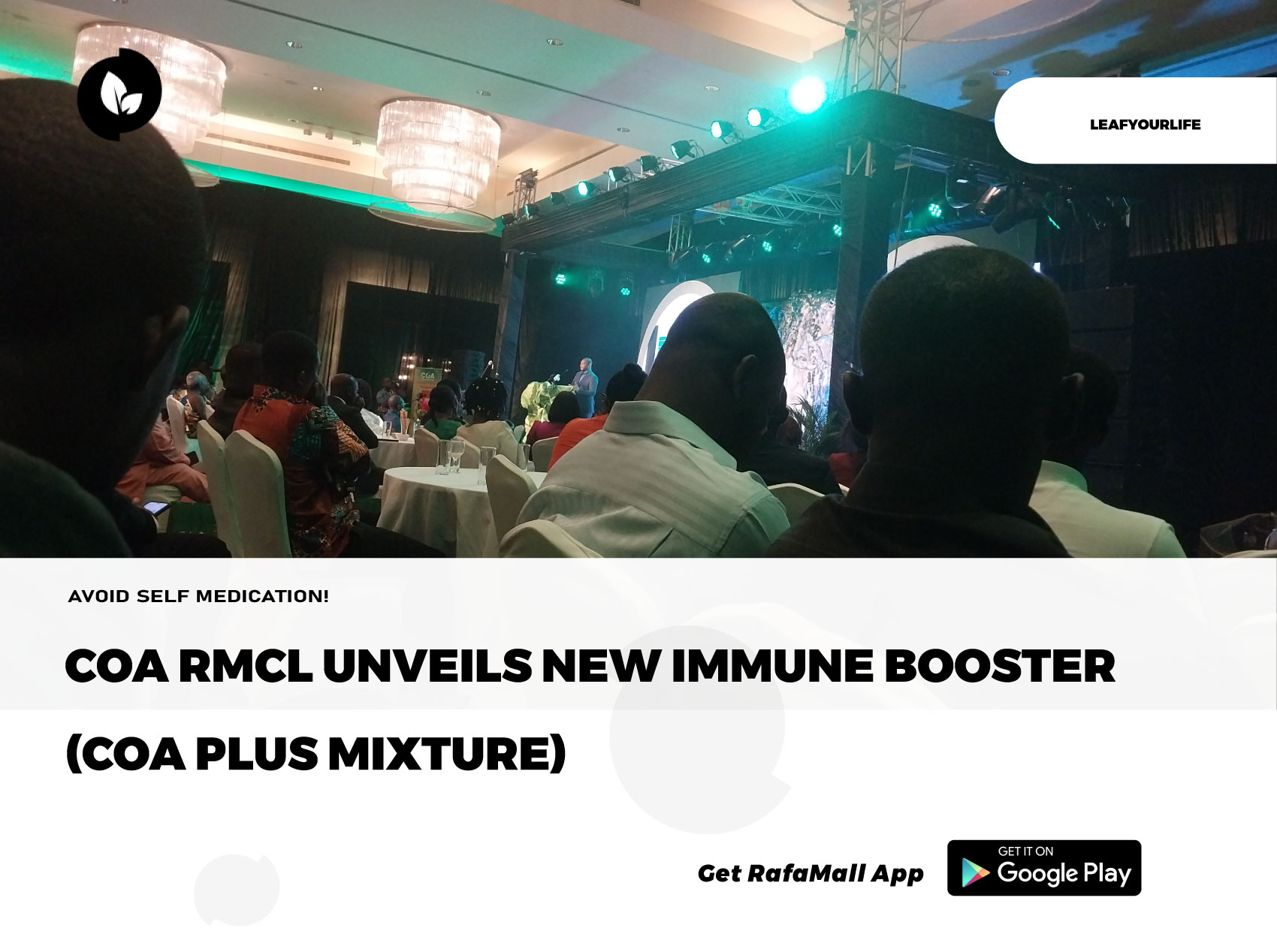 COA RMCL Unveils New Immune Booster (COA Plus Mixture) - Rafamall